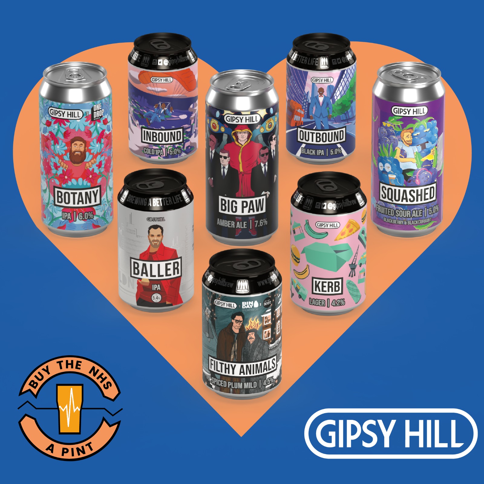 NHS Pack Gipsy Hill Brewing Company | South London Craft Beer